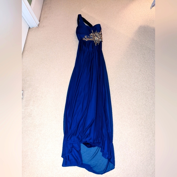 Macy's | Dresses | Royal Blue Prom Dress Size 46 | Poshmark